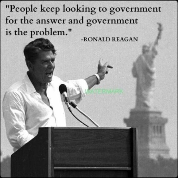 Wall Decor | President Reagan Problem Quote Photo 13x19 | Poshmark